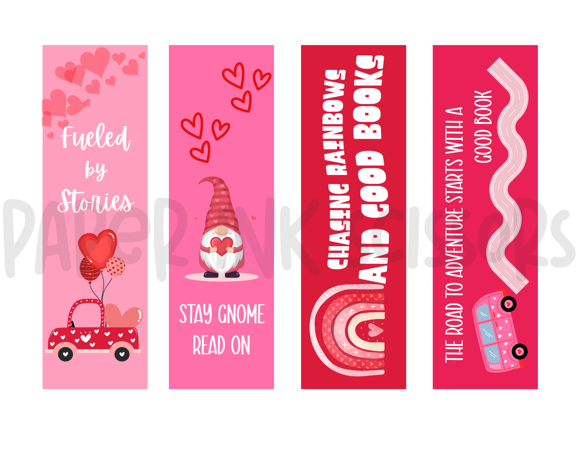 Valentine's day | Bookmarks – paper.ink.scissors