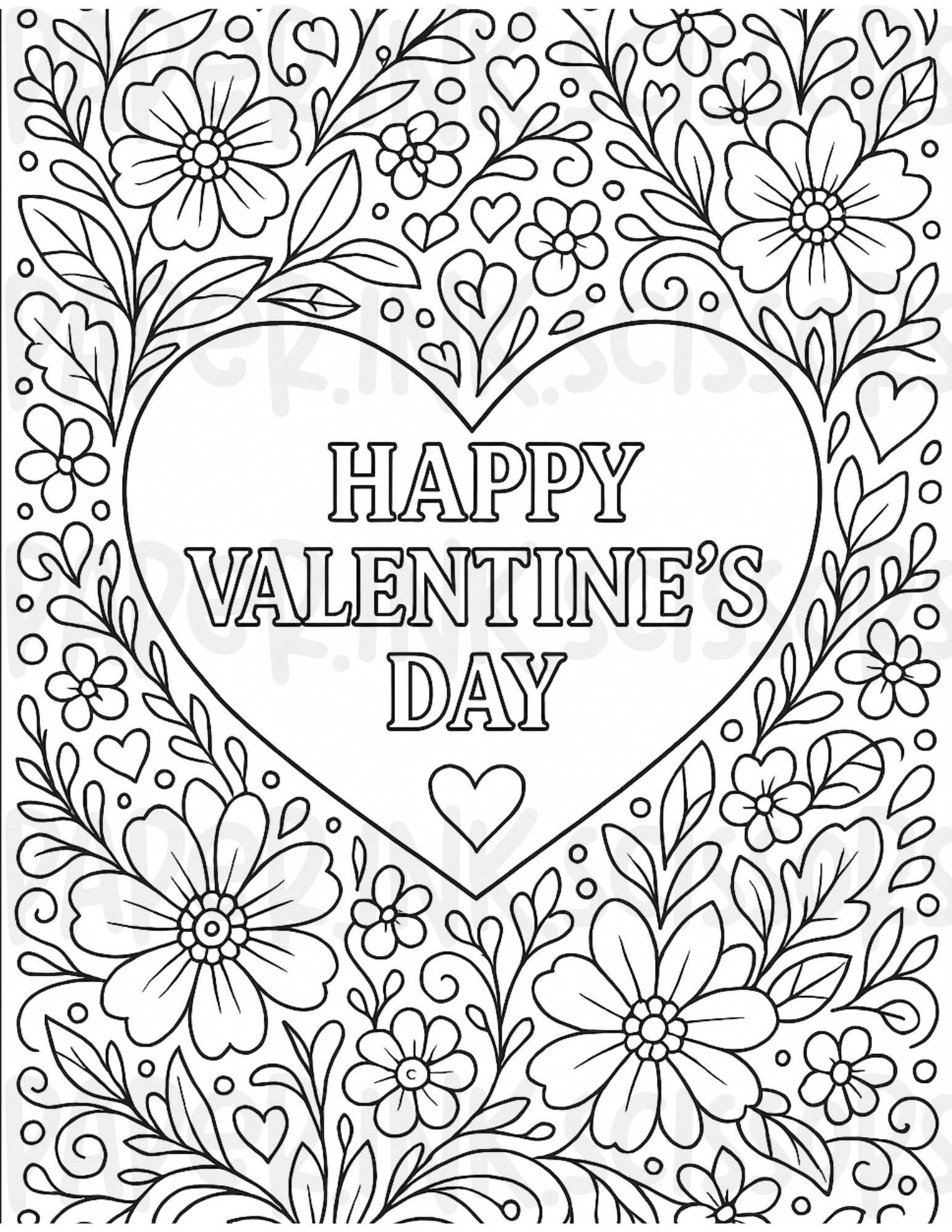 Valentine's Day fun pack – paper.ink.scissors